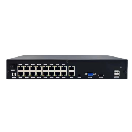 16 Channel PoE NVR | PoE Switch | Video Recorder | Smart Security