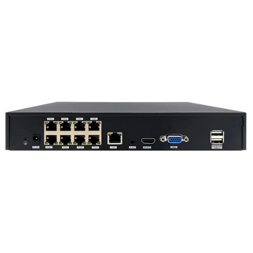 8 Channel PoE NVR | PoE Switch | Video Recorder | Smart Security